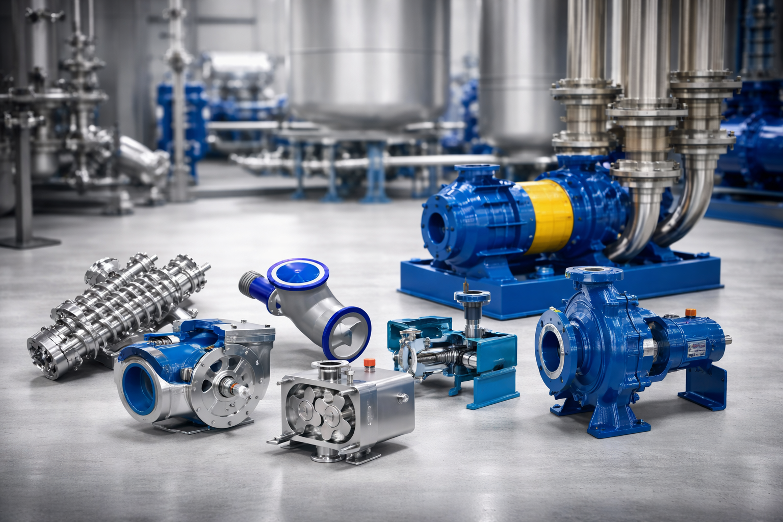 Types of Industrial Pumps: Uses, Applications & Differences